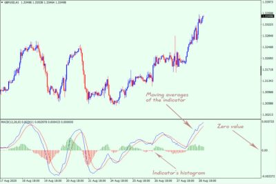 MACD 2 Line Indicator - intradaysoft.com