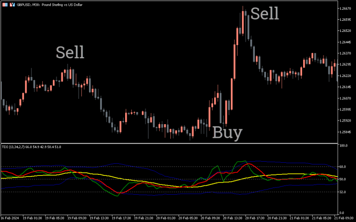 Trader Dynamic Index Indicator - intradaysoft.com